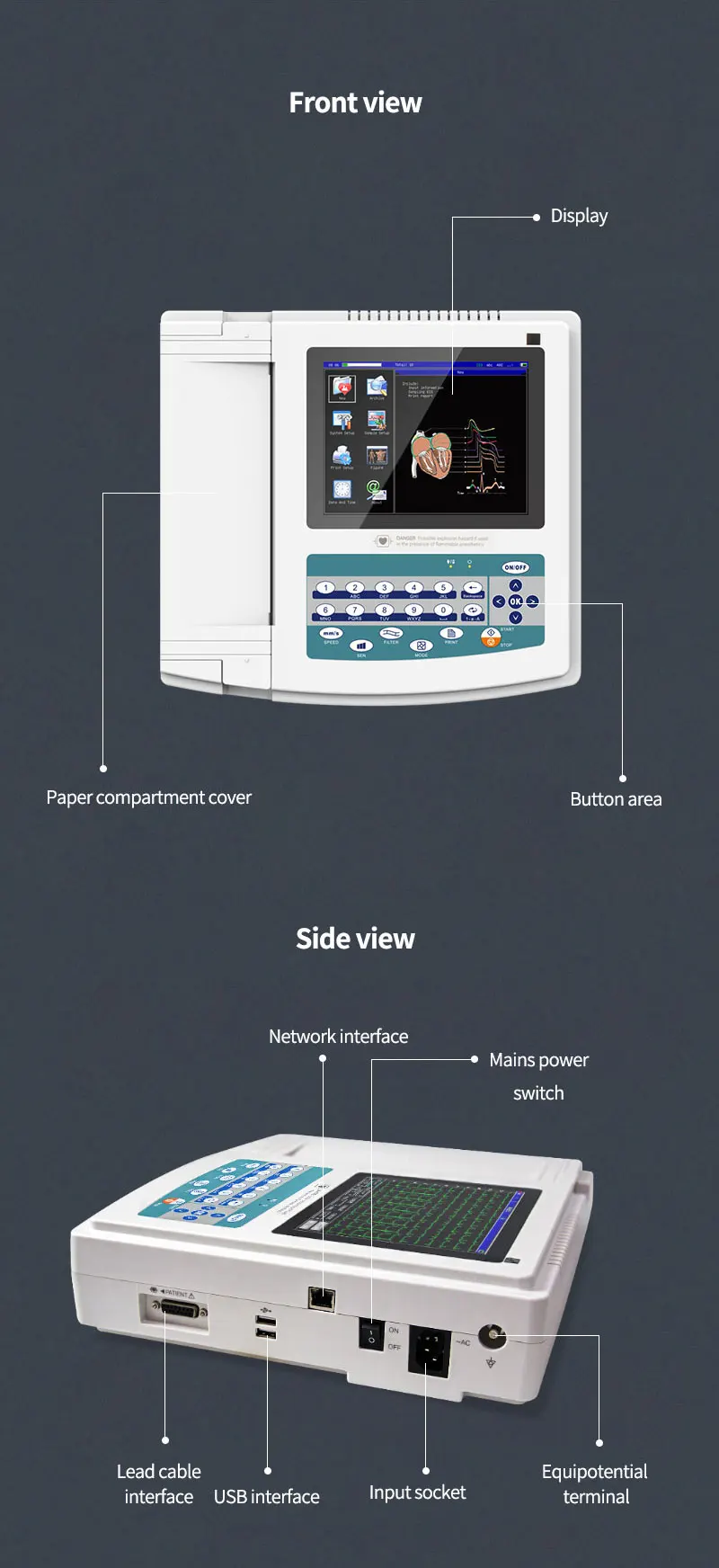 Hospital ECG Machines - Reliable and Efficient Solutions