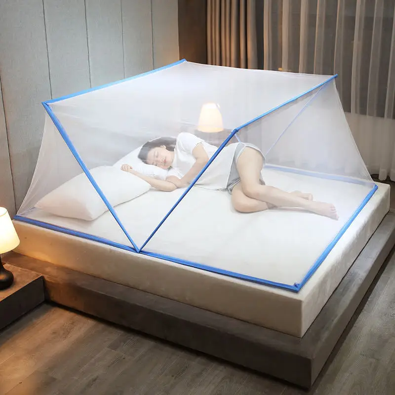 Wholesale Bed Mosquito Net - Portable Folded Mesh Fabric