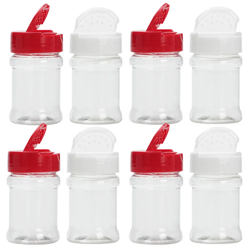 2oz Transparent Spice Bottle - Ideal for Seasonings & Herbs