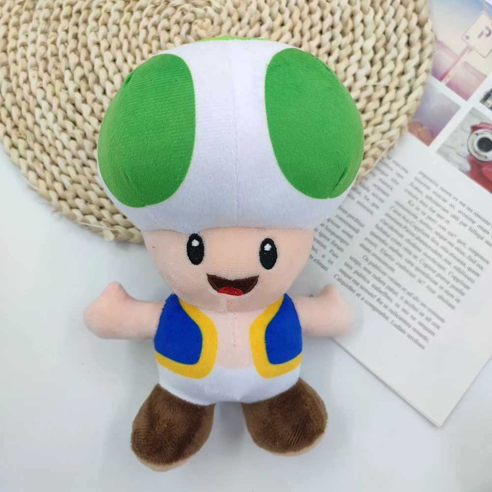Wholesale Super Mario Bros Stuffed Doll Mario Figures Toad Plush Toy ...