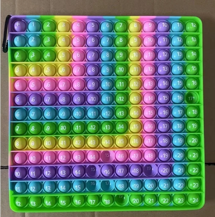 New Bubbles Giant Pop Fidget Toys Big Jumbo Square Sensory Toy Poppers ...