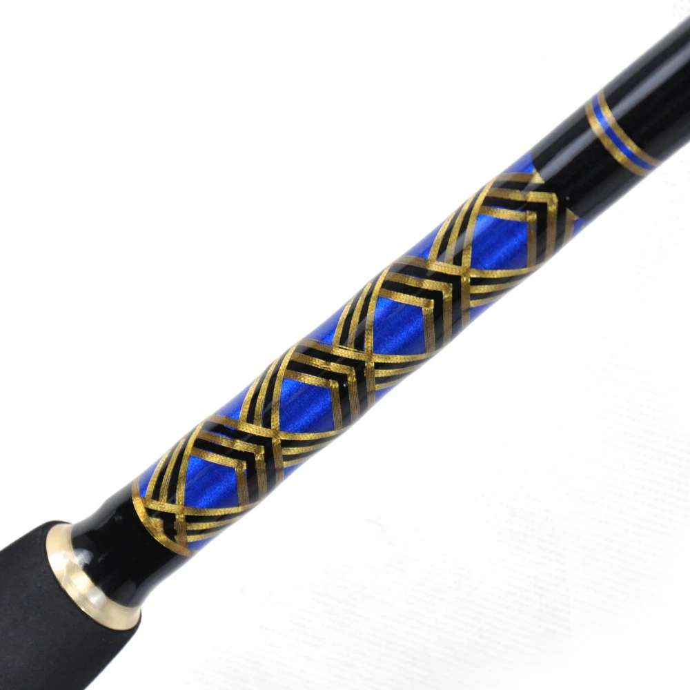 30-50LBS Heavy Duty Glass Fiber Saltwater Trolling Rod with Swivel Tip ...