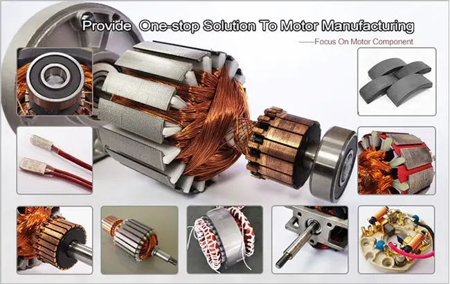 Custom Washing Machine Motor Component Hook Armature Commutator for ...