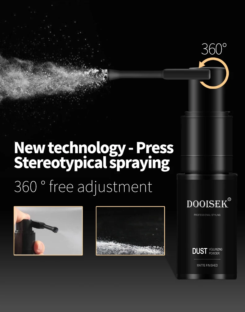 Fluffy Powder Hair Styling Texture Powder Private Your Own Brand With ...