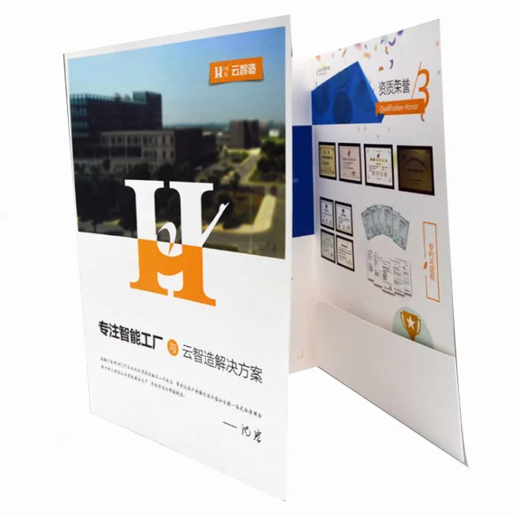 Manufacture Custom Waterproof 300GSM A4 One Pocket Personalized ...