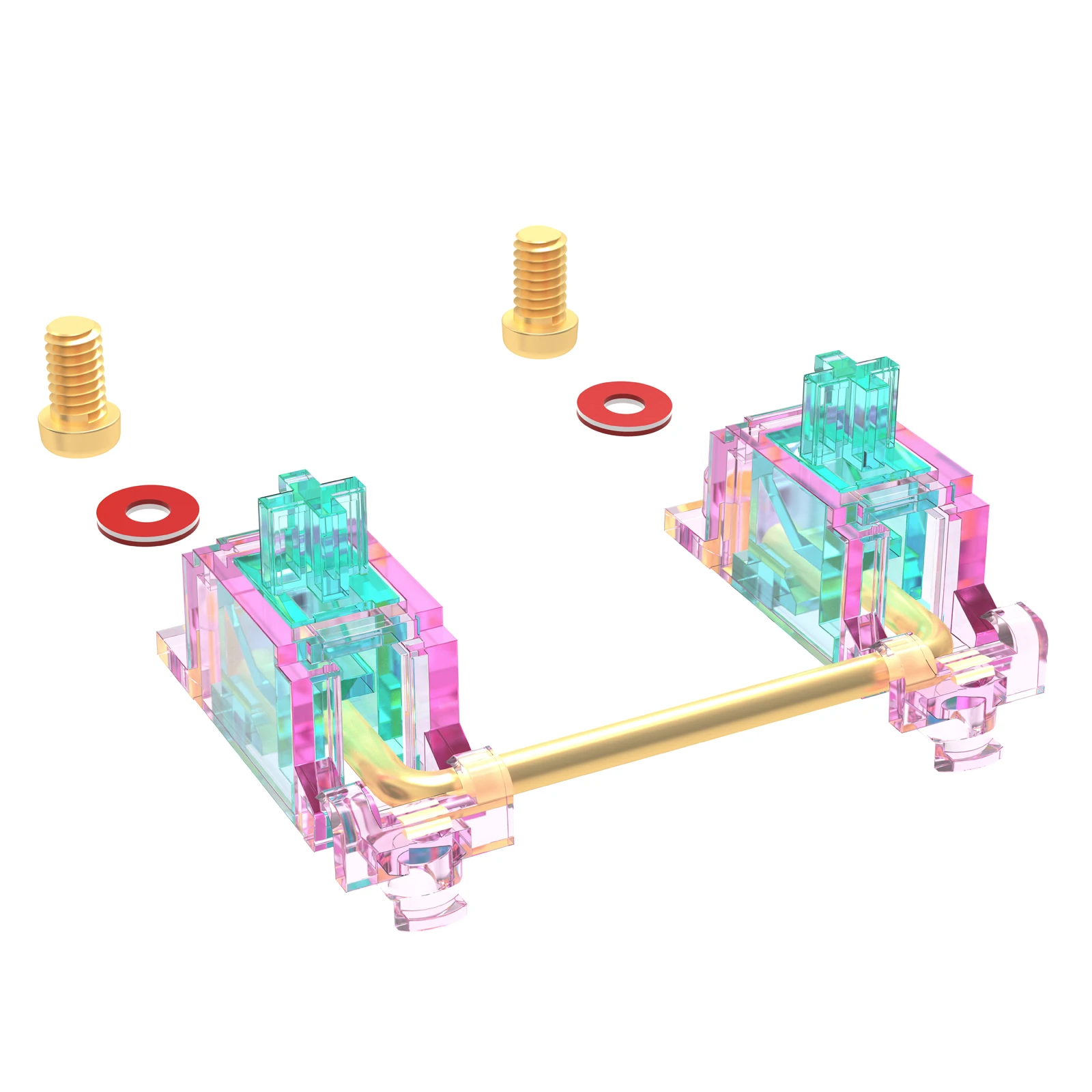 DUROCK Stabilizers V3, 2U 6.25U 7U Screw-in Stabilizers Less Tuning Pre ...