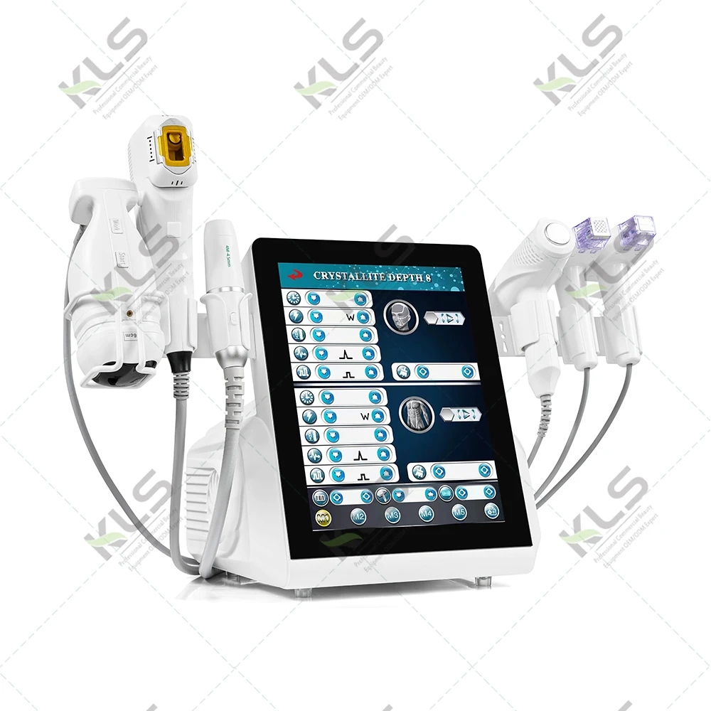 Portable 6 in 1 ice cooling vmax liposonixed hifu12 12d machine ...