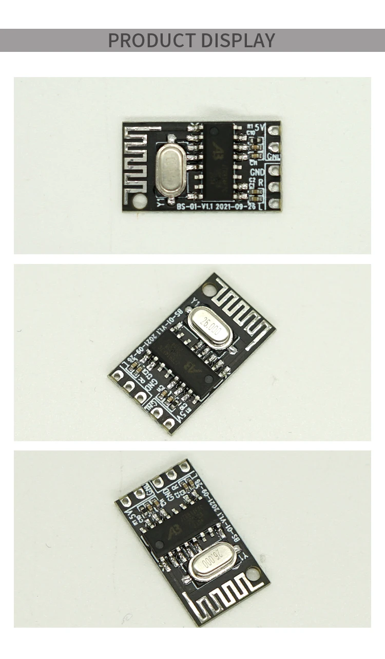 Small MP3 Bluetooth Module - Audio Board Player 3.7V-5V