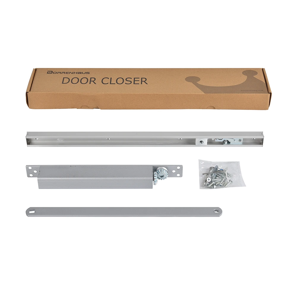 Dorrenhaus D70a Adjustable Hydraulic Self Closing Concealed Door Closer For 200-100kgs Metal ...