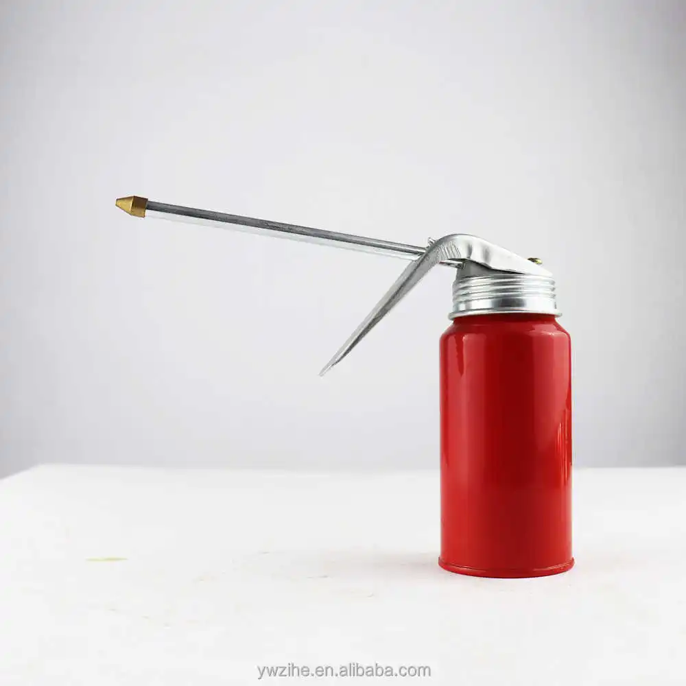 200g Brass High Pressure Lubricating Oil Can With Precision Sharp Spout ...