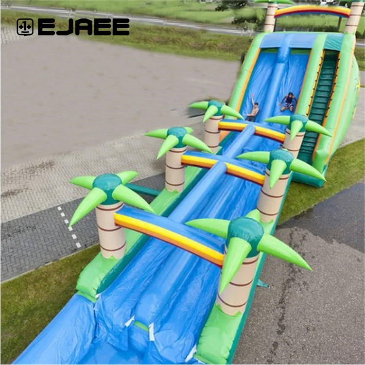 Commercial Inflatable Land Water Slid Slides Outdoor - Buy Inflatable ...