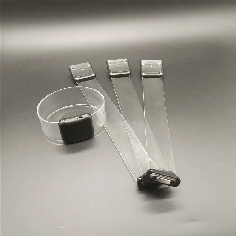 Customized Logo Engraved Cuff Music Beat Magnet LED Flashing Light up ...