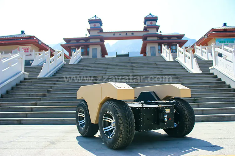 High Speed Heavy Duty Robot Chassis Avt-w15d Wheeled Robot Chassis ...