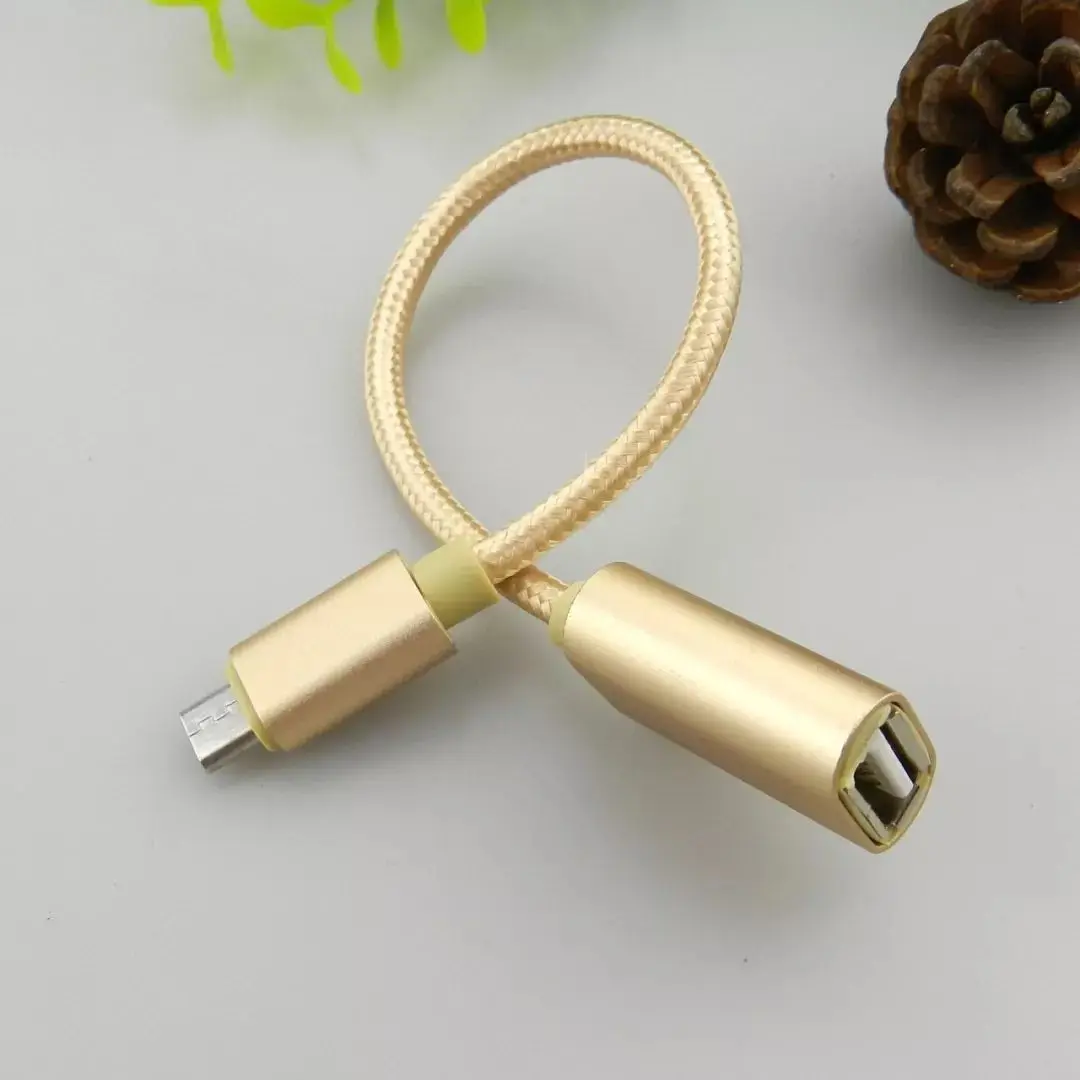 KM Chinese Factory V8 Metal OTG Adapter Micro to USB Android Phone ...