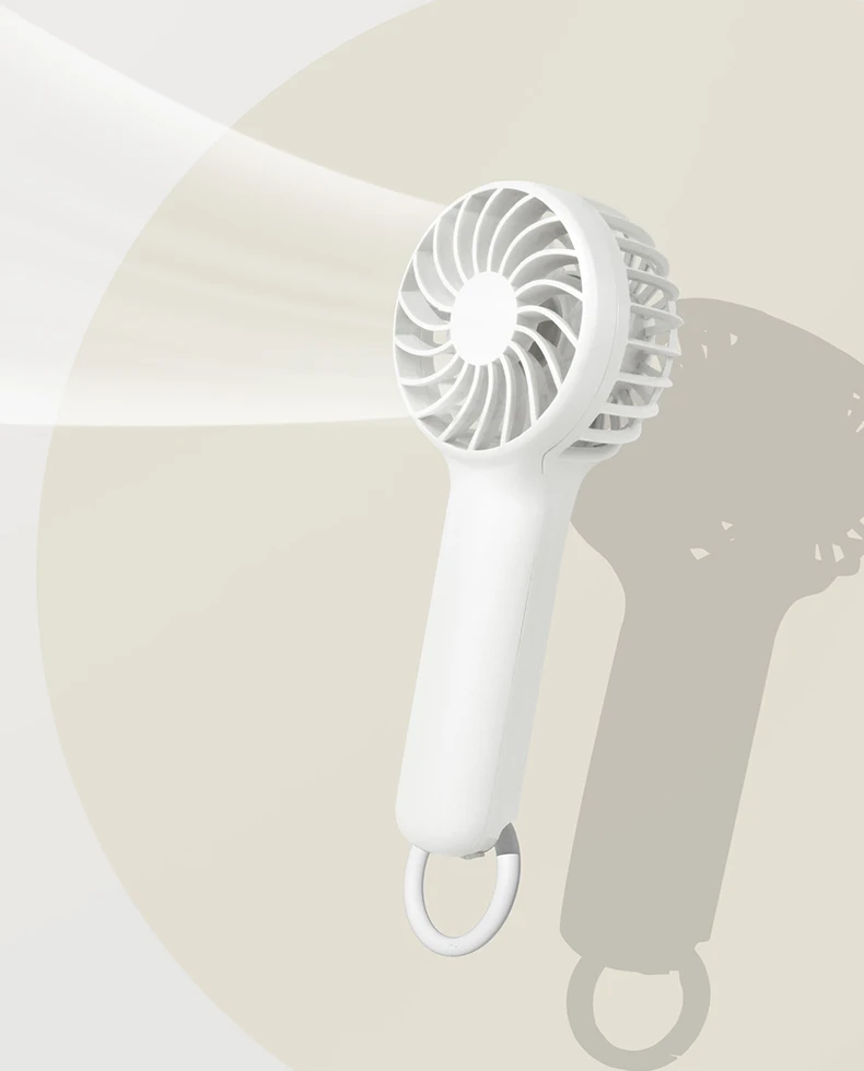 Usb Rechargeable Handheld Mini Pocket Fan Cute Air Cooling Fan Outdoor ...