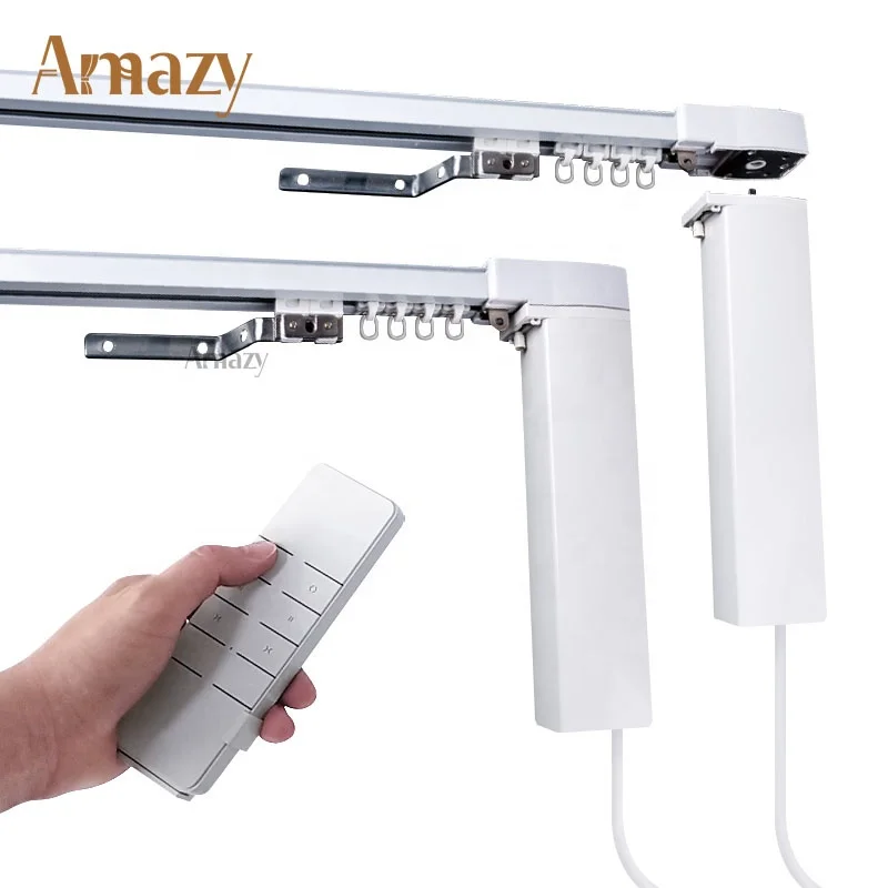 Smart Home Driver Track Electric Curtain Automation Electric Curtain ...