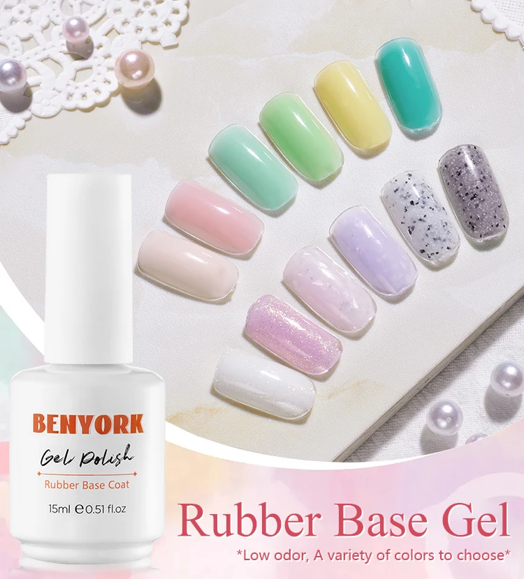 Wholesale Color Rubber Base Gel Good Elastic Good Color Rubber Base Gel Nail Polish - Buy Rubber ...
