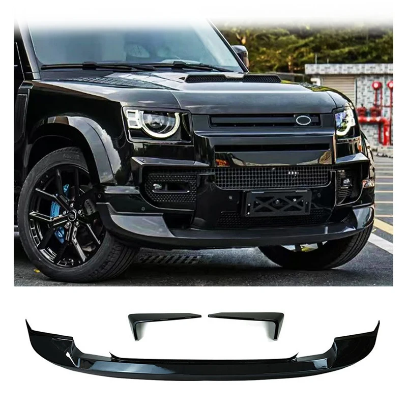 Auto Parts Body Kit Front Bumper Lip Wind Knife Bumper For Land Rover ...