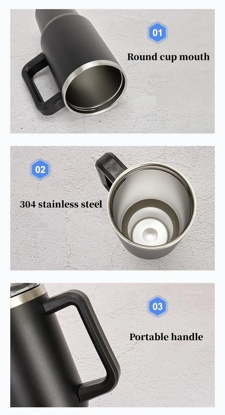 304 Stainless Steel Insulated Straw Cup - Perfect for Coffee