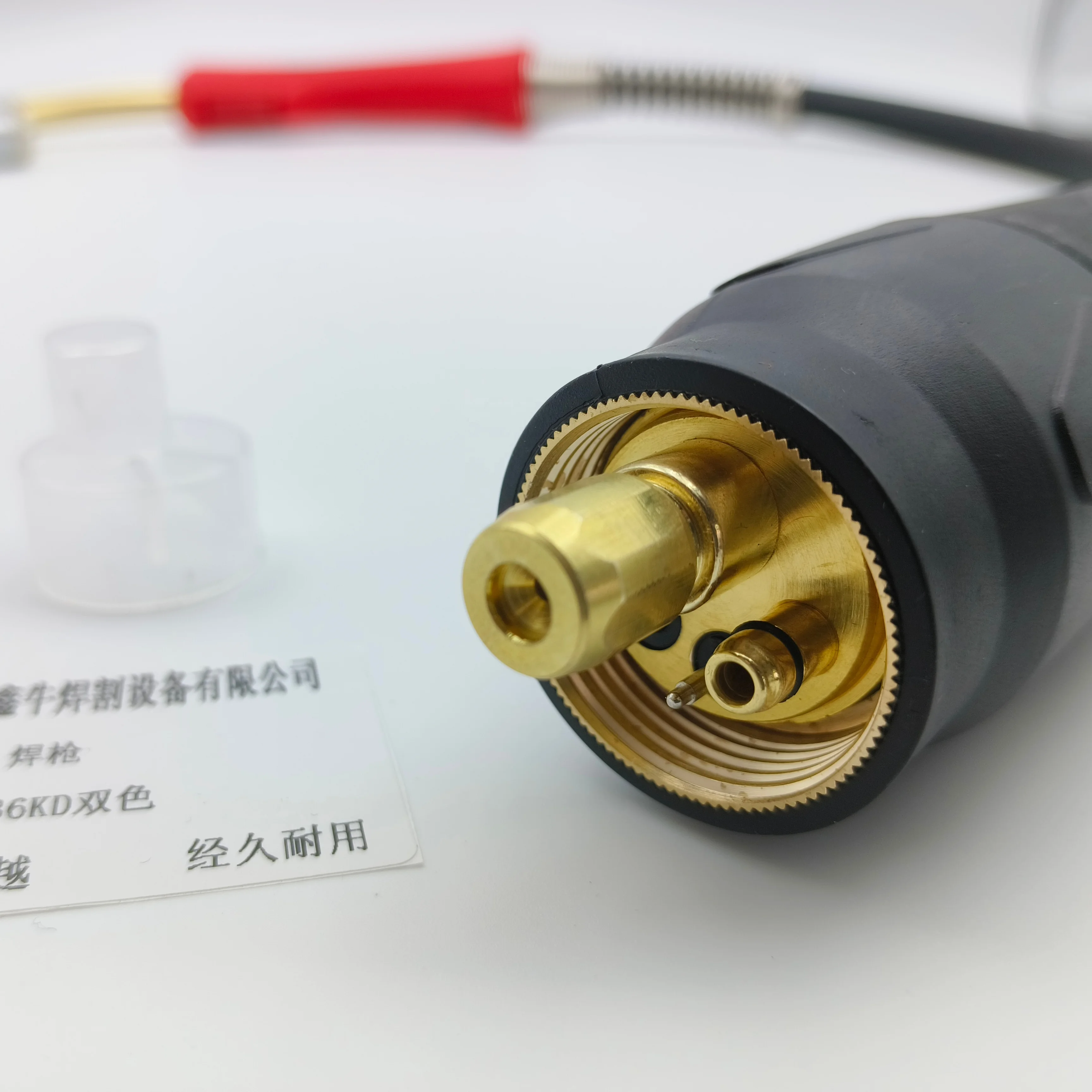 Gas Cooled Co2 Welding Torch 36kd With Red Handle Shell Customizable ...