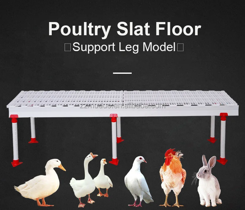 Poultry Slatted Dung Leaking Board - Durable & Easy Clean