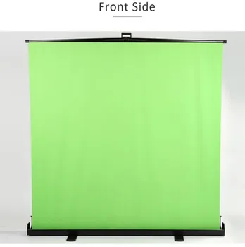 Retractable Green Screen Backdrop Collapsible Photography Backdrop ...