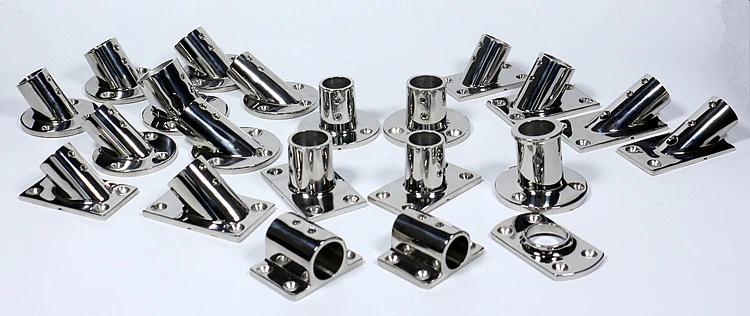 Marine Hardware Aisi316 Stainless Steel Mirror Polished 90 Degree Boat ...