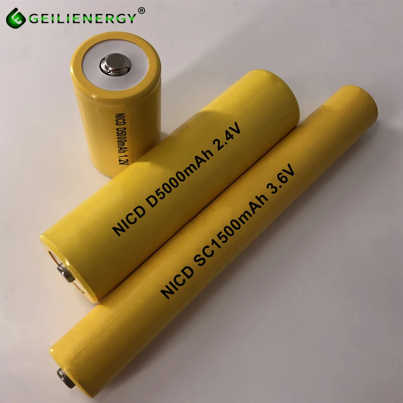 Geilienergy Ni-Cd Battery - 5000mah Rechargeable Power Tool