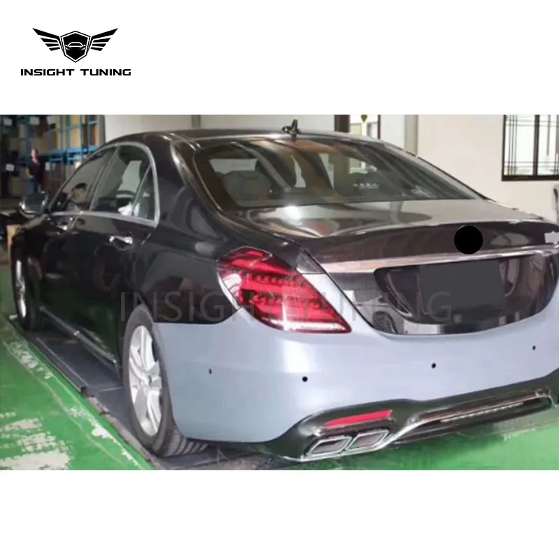 S63 Design Bodykit W222 Upgrade Facelift For Mercedes Benz W222 2014 ...