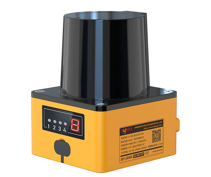 High-precision LGA10 Laser Scanner - 270° Distance Measurement