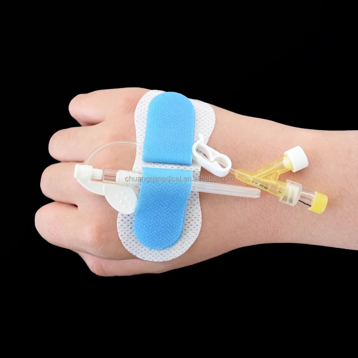 Medical Catheter Stabilization Device PICC CVC IV Infusion Tube Securement with Fixed Sticker ...