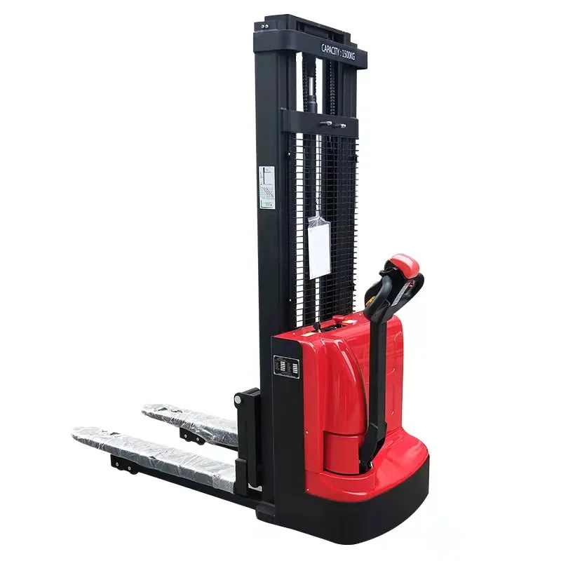 Full Electric Pallet Stacker Hydraulic Mobile Lift Table Factory Export ...