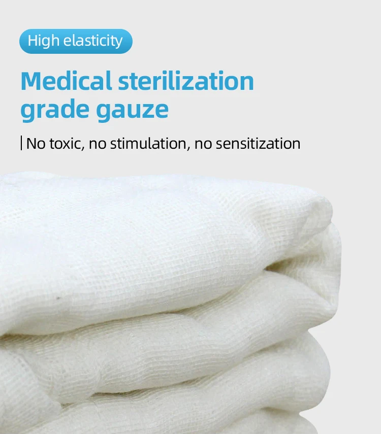 Sterile Gauze Lap Sponge With X-ray Medical Use Surgical Sterile Abdominal Pads With Blue Line ...