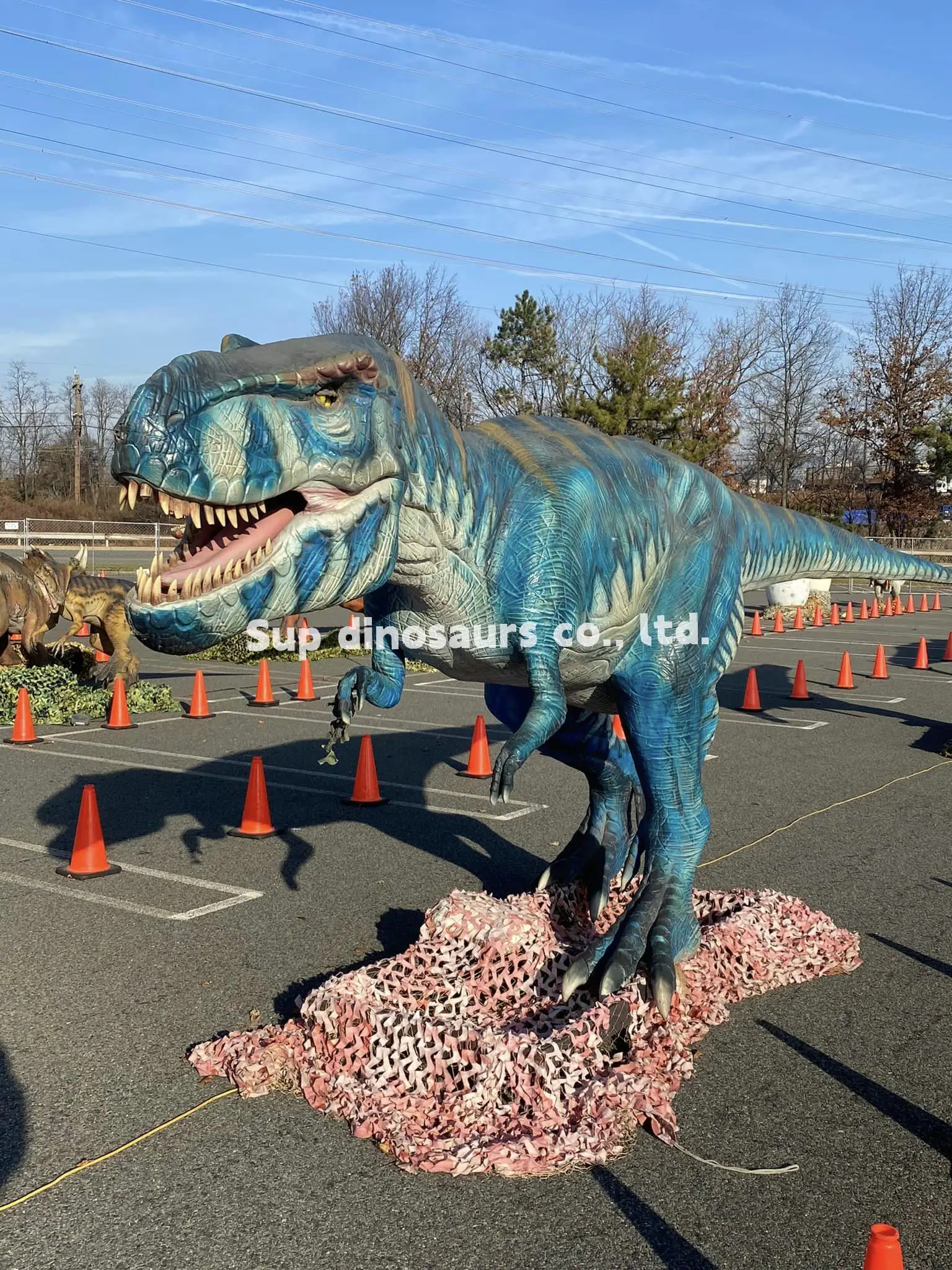 Tyrannosaurus Rex Dinosaur Head Buy Jurassic Amusement Park Life-sized Realistic Gigantic ...