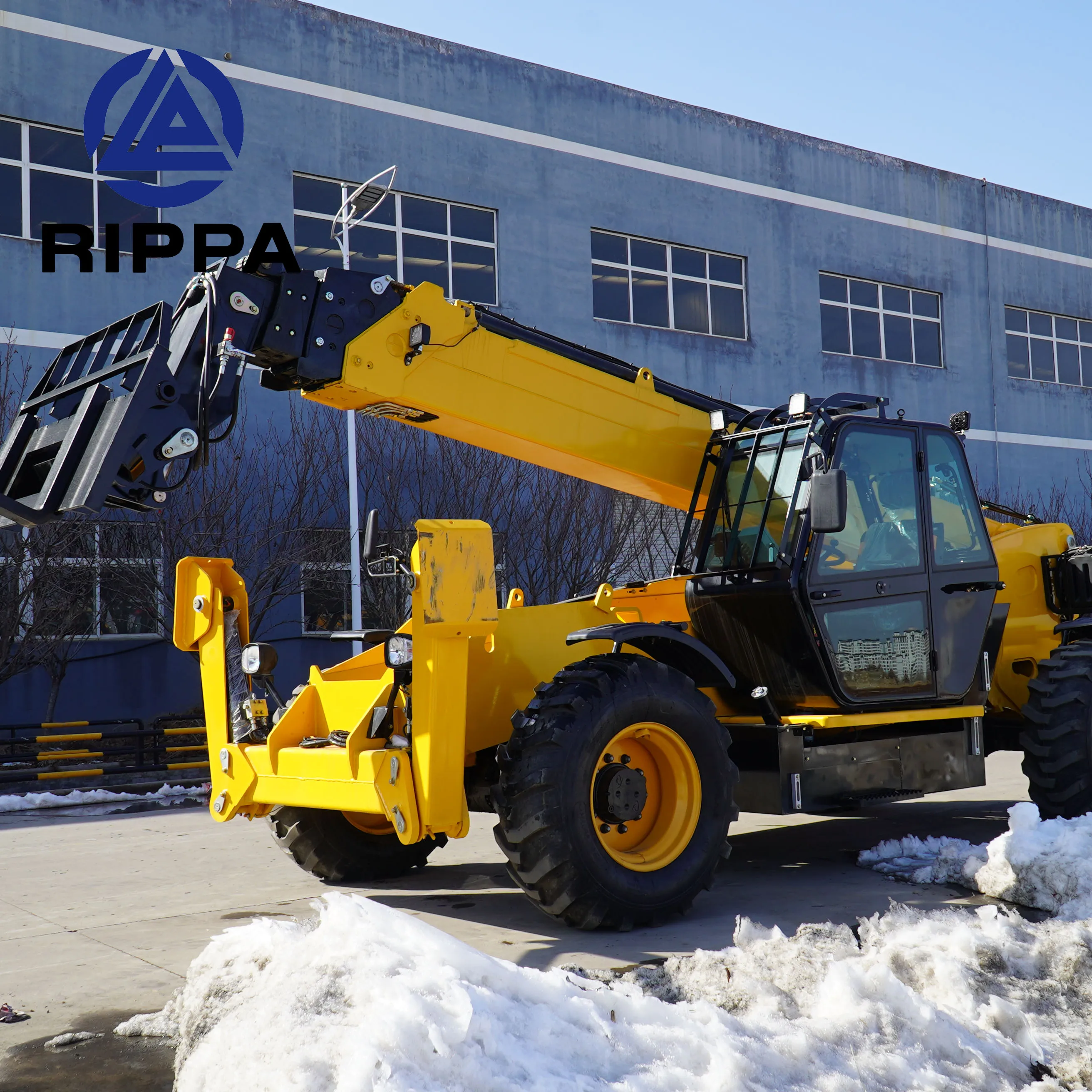 17m Large Telescopic Forklift 4Ton Compact Diesel Telescopic Forklift ...