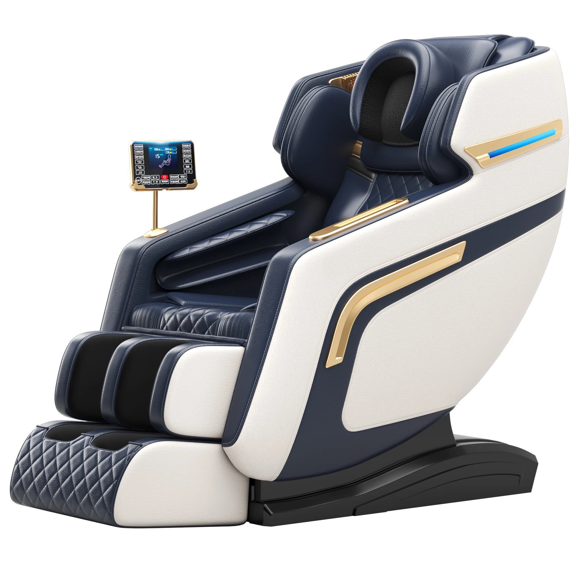 New Design Luxury Shiatsu Massage Chair Foot Spa Full Body Massage Seat ...