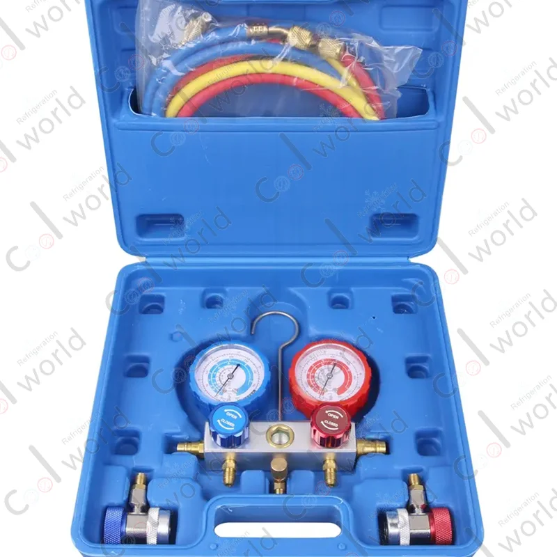 Coolworld R410a R22 R134a R404a Low Pressure Gauge Single Manifold Gauge - Buy Single Manifold ...