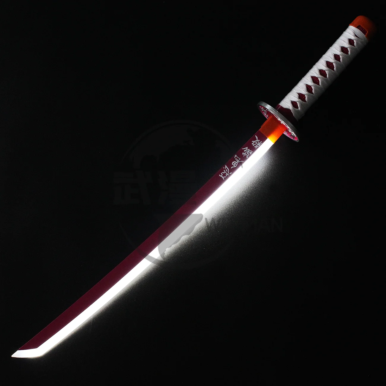 Japanese Cartoon Demon Slayer Tsuyuri Kanawo Wooden Anime Cosplay Led ...