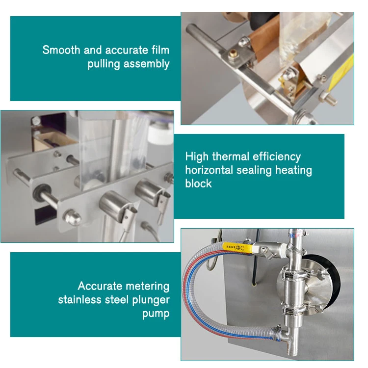 Full Automatic Vertical Sachet Water / Juice Bag Filling / Sealing ...