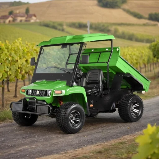 72V 10KW Electric Work Vehicle - 100km Range, 1000kg Load