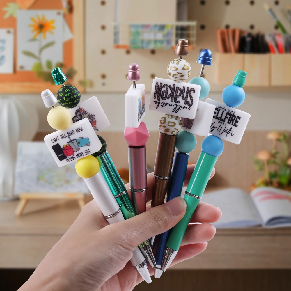 Pen Diy Wristlet Keychain Bracelet Holiday Focal Beads Silicone New ...