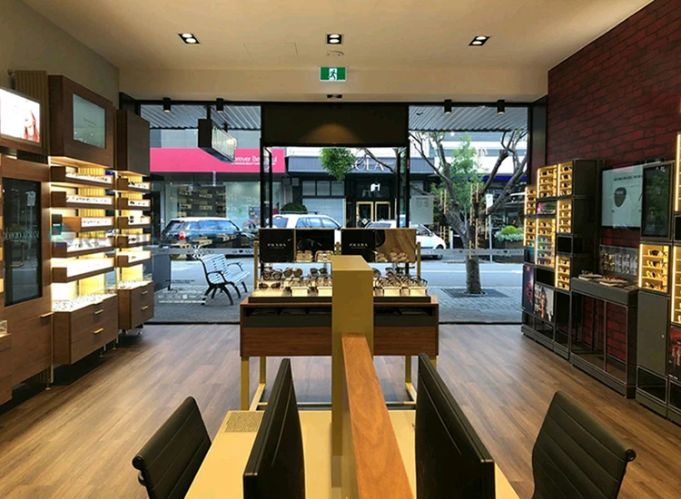 Rechi Custom Optical Store Display Fixture Design Sunglasses Shelf Shop ...