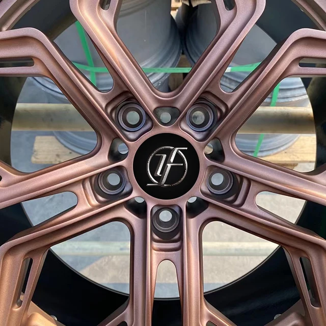 Yufei 2 Piece Wheels Five Spokemachine Face 5x127 Light Weight Rims ...