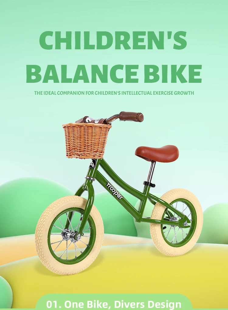 Magnesium Ally Wheels Pedaless Bicycle for Kids - Balance Bike