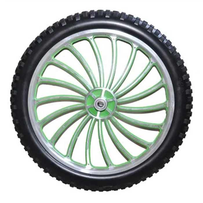 Solid Bicycle rubber PU foam filled 16x2.125 20x2.125 aluminium alloy ...