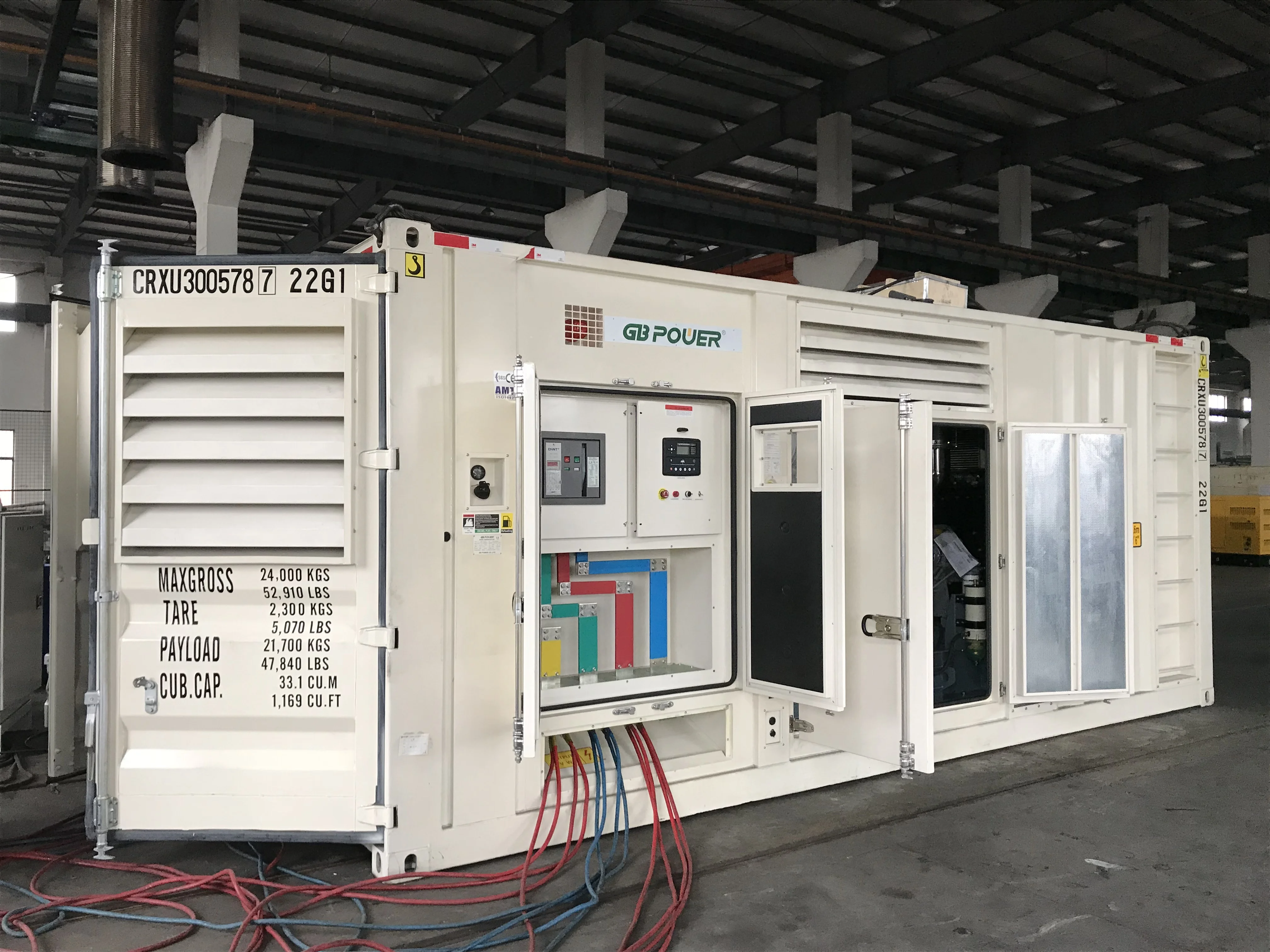Methanol Gas Generator - GB3.9-GN Engine 68.75KVA/55KW