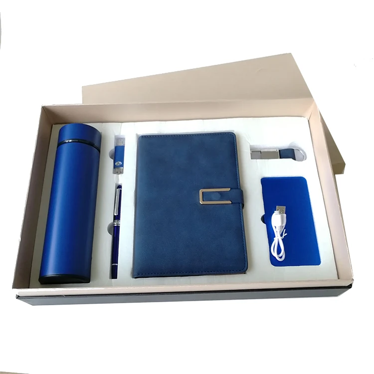 Custom Logo Luxury Souvenir Corporate Gifts A5 Notebook Gift Set With ...