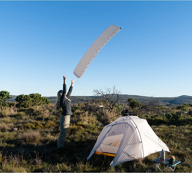 Naturehike Ultralight Sponge Camping Mat - Self Inflatable