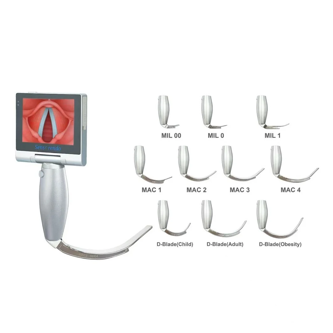 Sensorendo Video Laryngoscope - Reusable Blades & Portable
