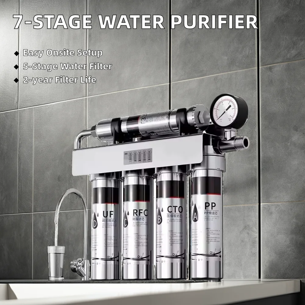 5-Stage Ultrafiltration Household Commercial Water Filter 7-Stage ...